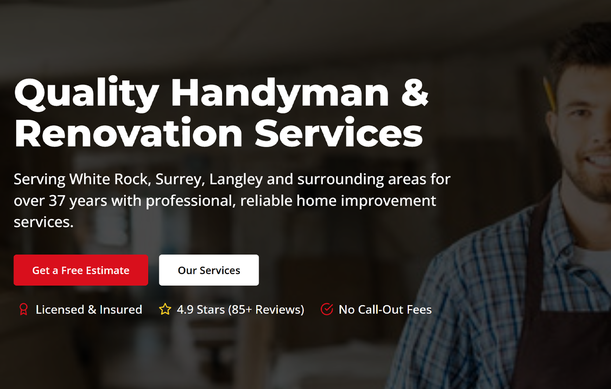Small Business Sunday Spotlight | White Rock Handyman